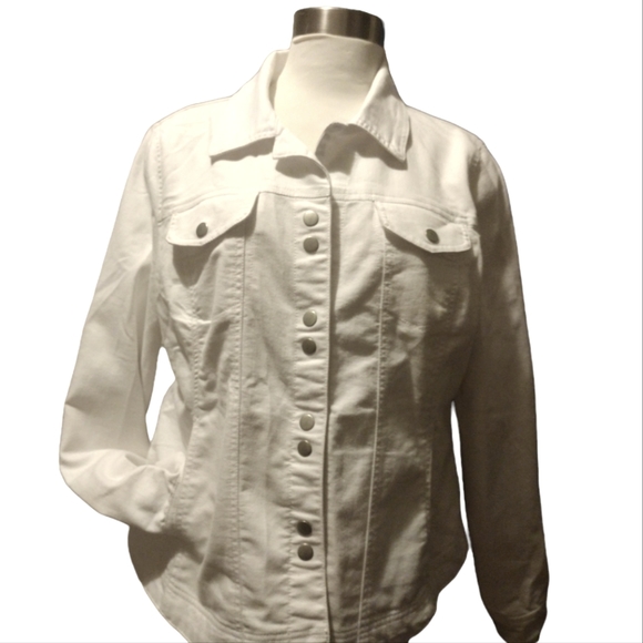 Dress Barn | Jackets & Coats | Ec Dress Barn Denim Jacket | Poshmark